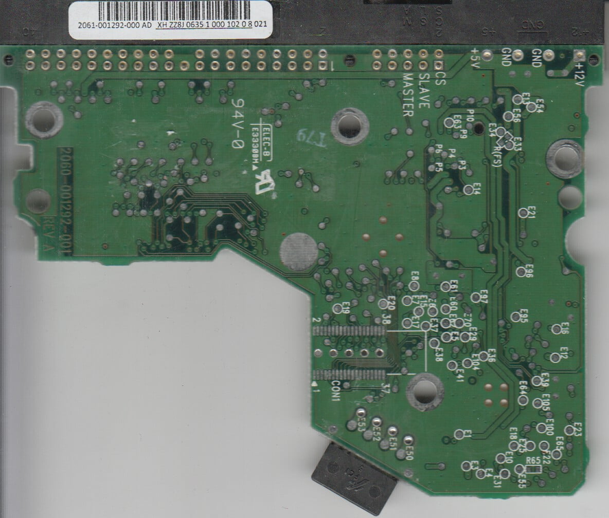 WD400BB-00LNA0, 2061-001292-000 AD, REV A, WD IDE 3.5 PCB - Walmart.com