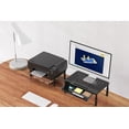 2 Pack Monitor Stand Riser with Drawer - 3 Height Adjustable Metal ...