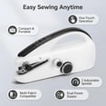 Handheld Mini Sewing Machine for Beginners, Portable Electric Hand ...