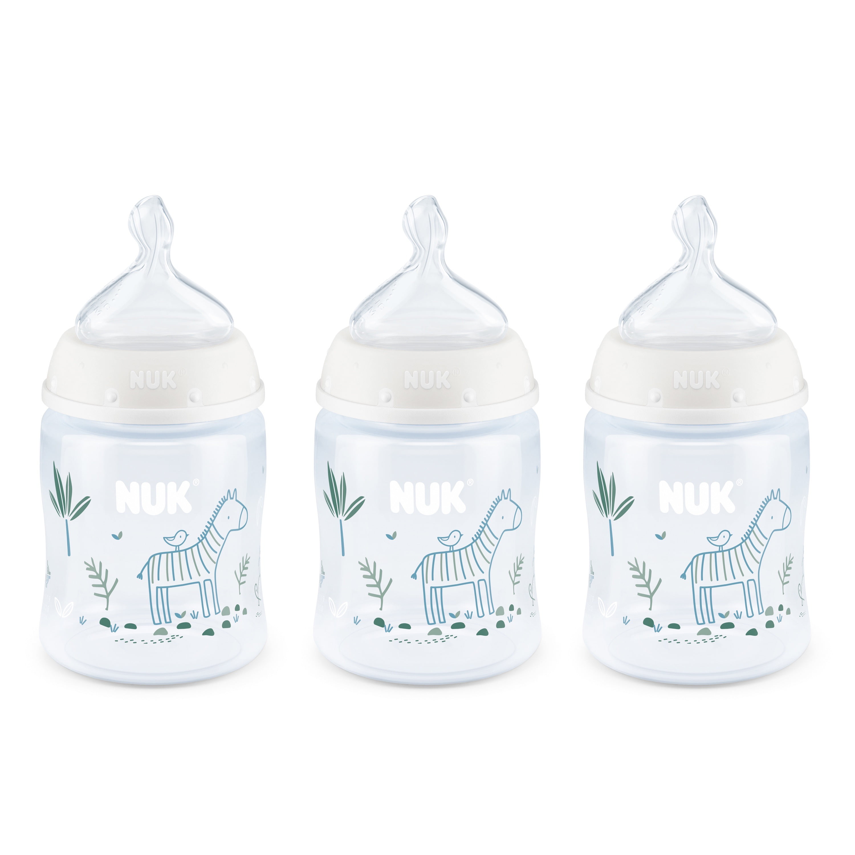 NUK Smooth Flow Anti-Colic Bottle, 5 oz, 3-Pack - Walmart.com