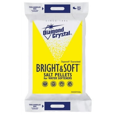 Diamond Crystal High Purity Solar Water Softener Salt Crystals, 40 lb ...