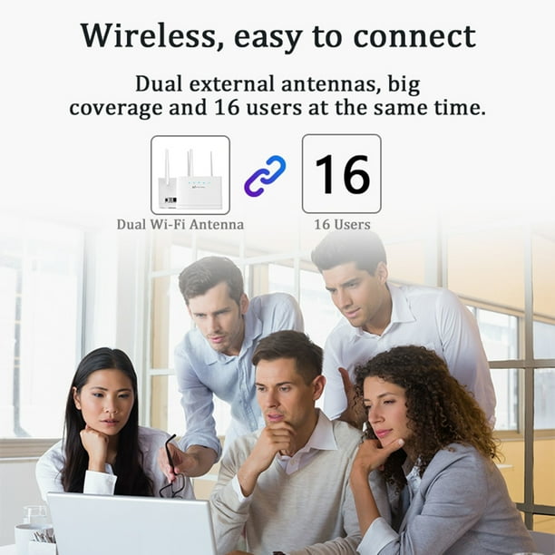 R311 4G Router Módem inalámbrico 300Mbps 4G LTE Router Conexión a ...