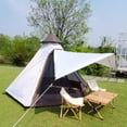 3-4 Person Double Layer Indian Pyramid Tent - Walmart.com
