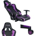 GTPLAYER Gaming Chair with Bluetooth Speakers Home Office Computer ...
