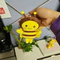 Cute Plush Bee Doll Toy, Cute And Charming Cartoon Bee Design, Keychain ...
