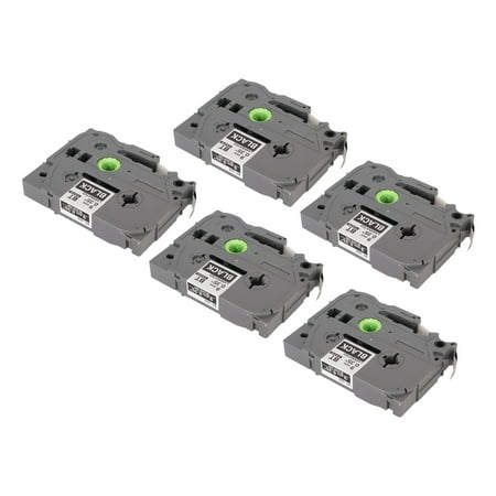 Label Machine Tape,5Pcs Label Maker Tape Labeler Colour Tape Labeler ...
