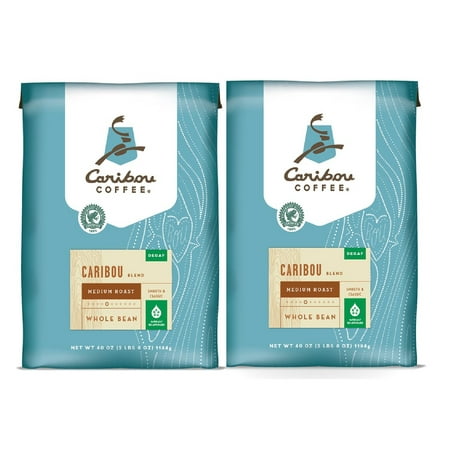 EAN 7426983532469 - (2 pack) Caribou Coffee Whole Bean, Decaf Caribou ...
