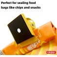 Chip Clips - Set of 9 Multi-Colored Small Bag Clips for Food - Perfect ...
