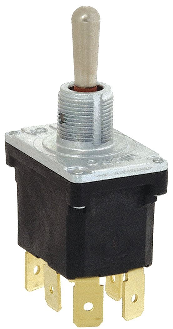 Honeywell Toggle Switch,DPDT,10A @ 277V,QuikConnct 32NT91-7 - Walmart.com
