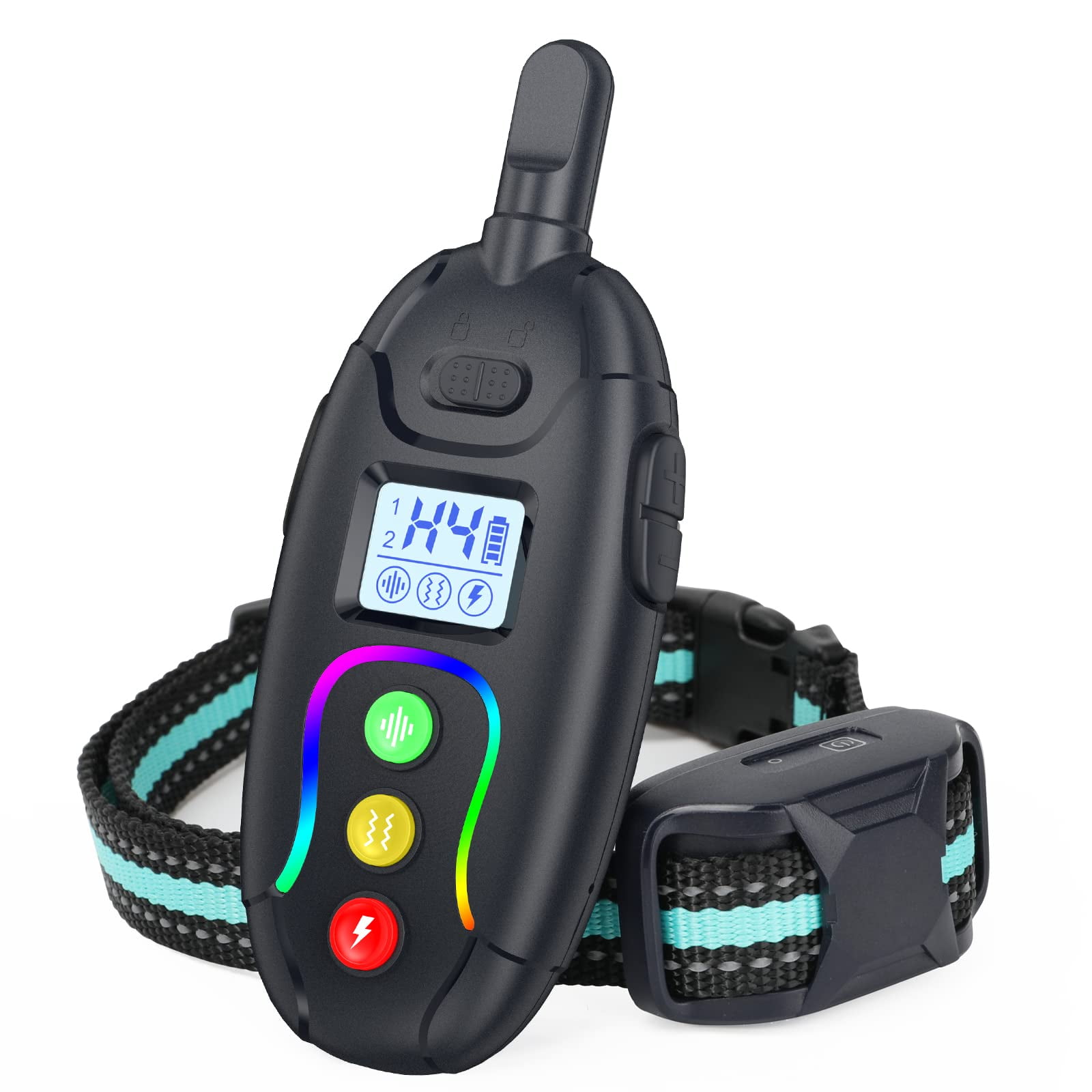 GHORA RS1 Dog Training Collar w/Remote 1200Ft Control Range, Dog Shock ...