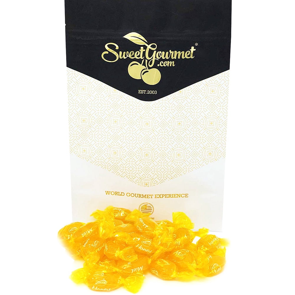 SweetGourmet Honey Filled Hard Candy | Soft Honey Center | 1 Pound ...