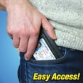 Lock Wallet Slim - Secure Anti-Theft Safety Security RFID Blocking ...