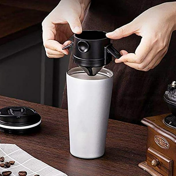 EIMELI Stainless Steel Coffee Dripper Foldable Handle Handmade Coffee ...