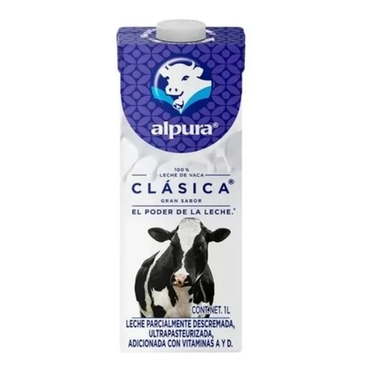 Leche Alpura Clásica Entera Ultra Pasteurizada 1L. | Bodega Aurrera en ...