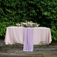 Chiffon Table Runner 29x120 Inch Sheer Romantic Table Runner for ...
