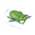 Gong Cat Toys Teaser Interactive Pet Cicada Auto Electric Walking Mini ...