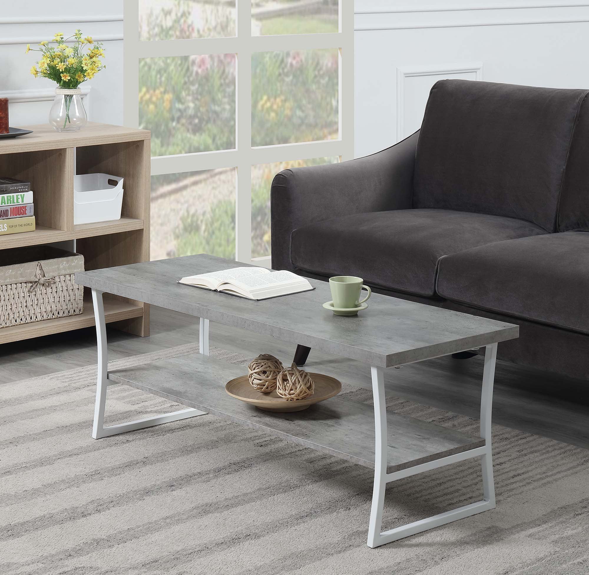 Convenience Concepts X-Calibur Coffee Table, Multiple Finishes ...