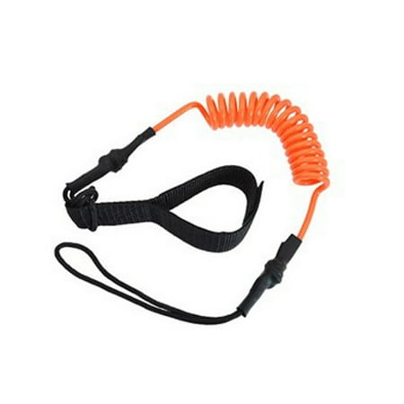 Kayak Paddles Safety Rope Fastener Elastic TPU Anti-lost Board Flexible ...