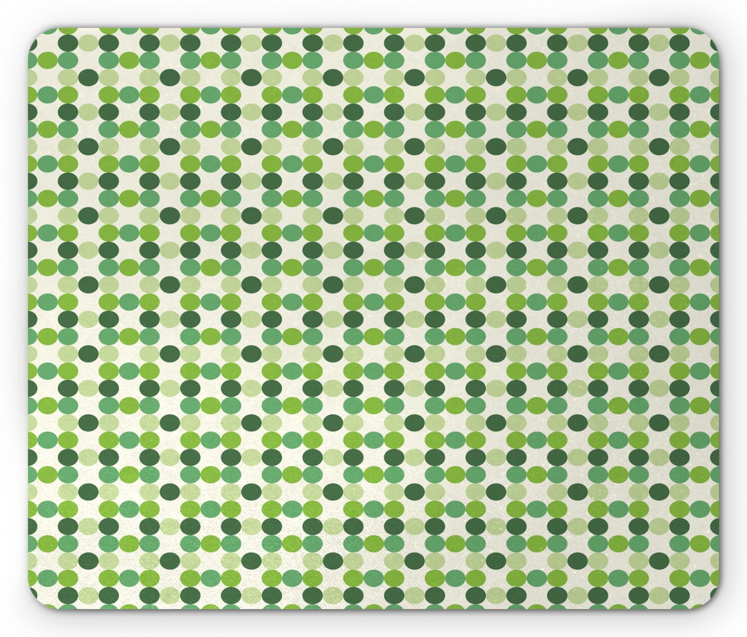 Green Mouse Pad, Circles of Various Tones Shades and Tints of Green ...