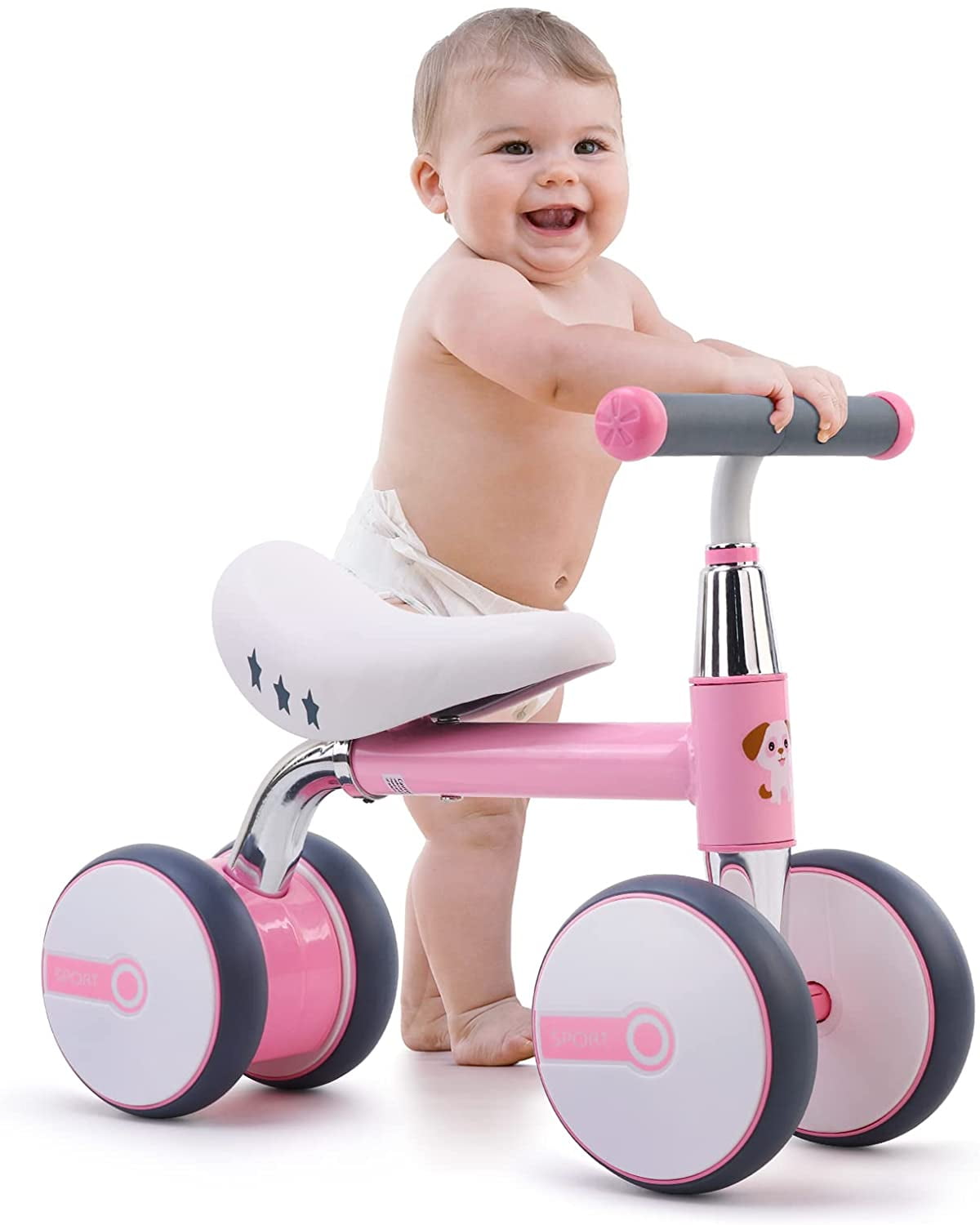 Baby Balance Bike - 4 Wheel Infant Walker for 1 Year Olds in Portugal ...