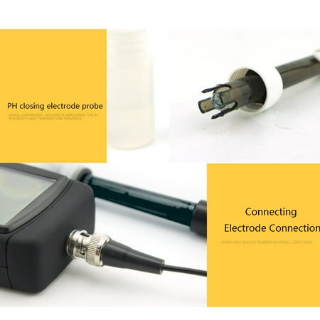 SMART SENSOR AS218 Digital PH Meter 0.00~14.00pH Moisture Measuring ...
