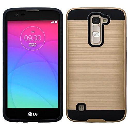 LG Stylo 2 Case, LG Stylo 2 V Dual Layered Slim Hybrid Case - Brush ...