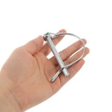 Worgeous Trailer Safety Coupler Lock Pin with Hitch Locking and Cotter ...