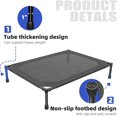 General Elevated Dog Bed for Large Dogs, Waterproof Raised Dog Cot with ...