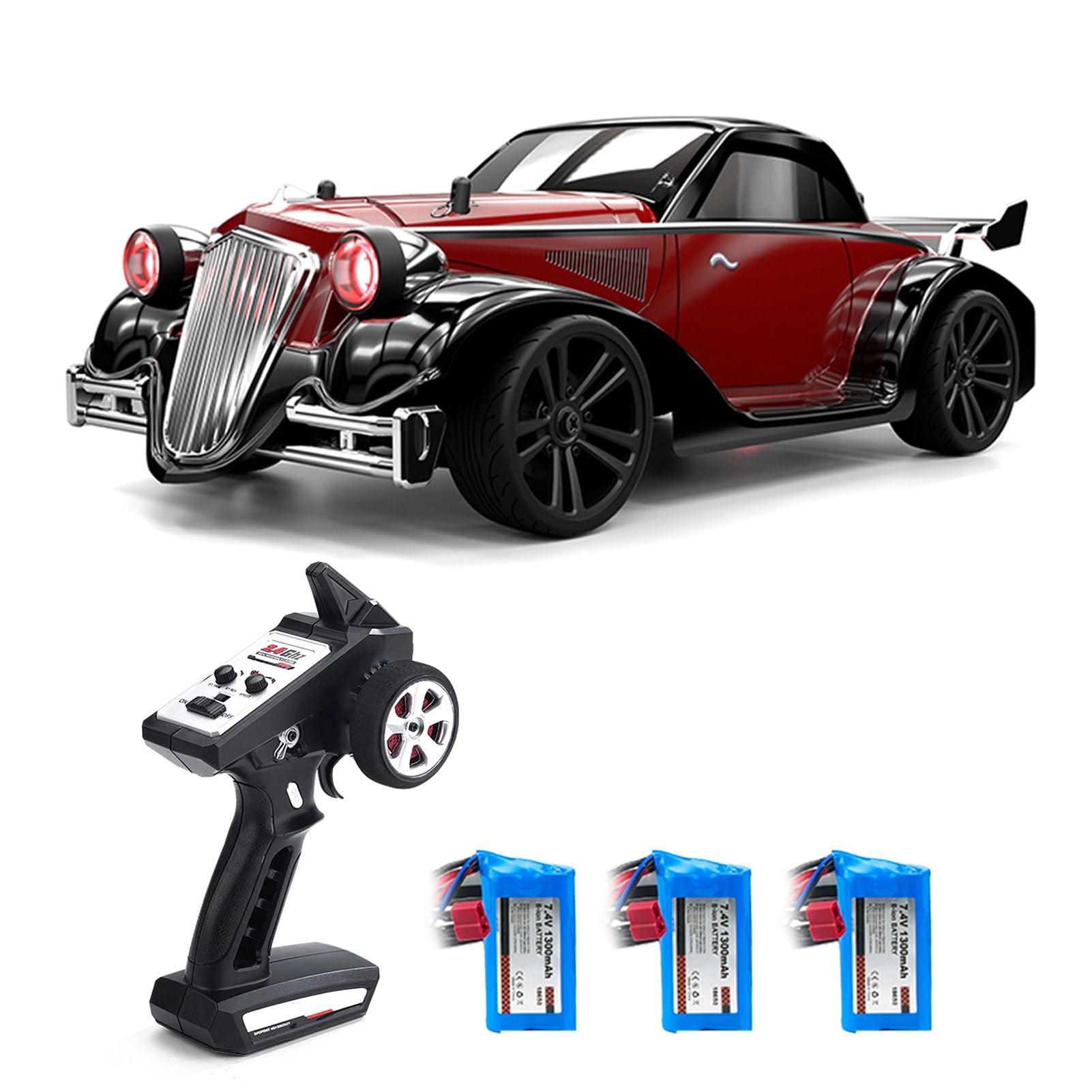 Carro de Remote Control Drift Car 1/16 Remote Control Car 2.4GHz 4WD ...