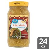 Great Value Medium Cantina Style Salsa Verde, 24 oz - Walmart.com
