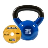 Premium Vinyl Dipped Kettle Bell With Introductory Training Dvd by ...