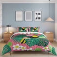 Cartoon Toucan Bird Bedding Duvet Cover Set Full Size 4 Pieces ...