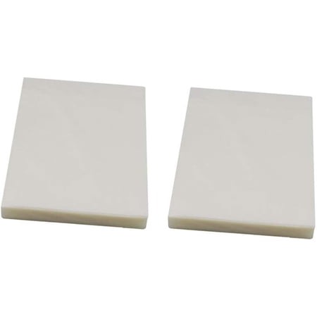 200pcs Thermal Laminating Film Plastic Paper Laminator Sheets Yellowing ...