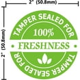 Food Delivery Tamper Evident Sticker,Freshness Sealed Labels,2inch ...