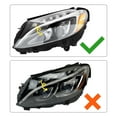 For 2015-2018 Mercedes Benz C-Class C300 W205 LED Headlight Headlamp ...