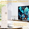 PYYAN-Voice Remote Replacement for Google TV Streamer 4K Voice Remote ...