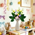 11.02-Inch Easter Eggs Decoration Arrangement， Colorful Foam Eggs and ...