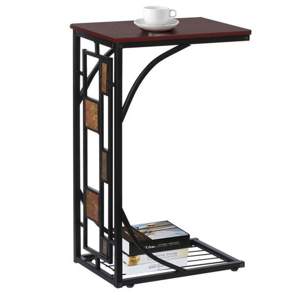 Living Room Sofa Side End Snack Table Tray Stand Rack - Walmart.com