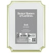 Better Homes & Gardens 6x8 Matted to 4x6 Ornate Tabletop Picture Frame ...