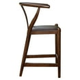Boraam Wishbone 24" Counter Stool, Multiple Colors - Walmart.com