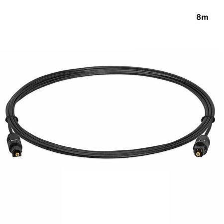 Optical Cable SPDIF Digital Audio Wire Double Loop Wires Square Port ...