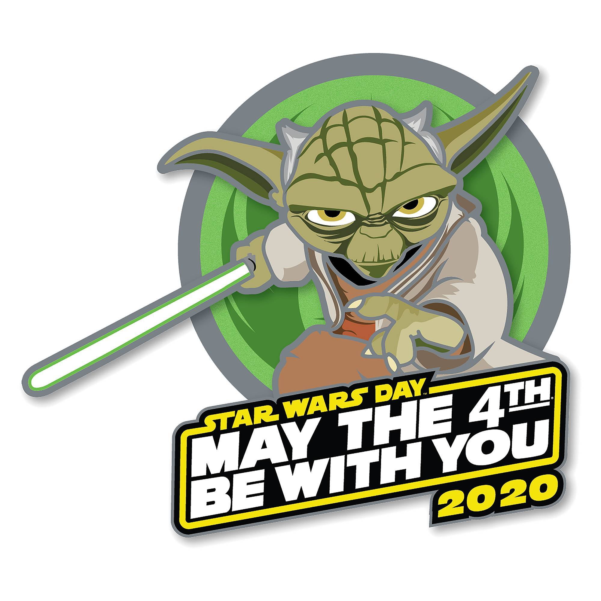 Disney Yoda May the 4th Be With You 2020 Pin Star Wars Day Limited New ...