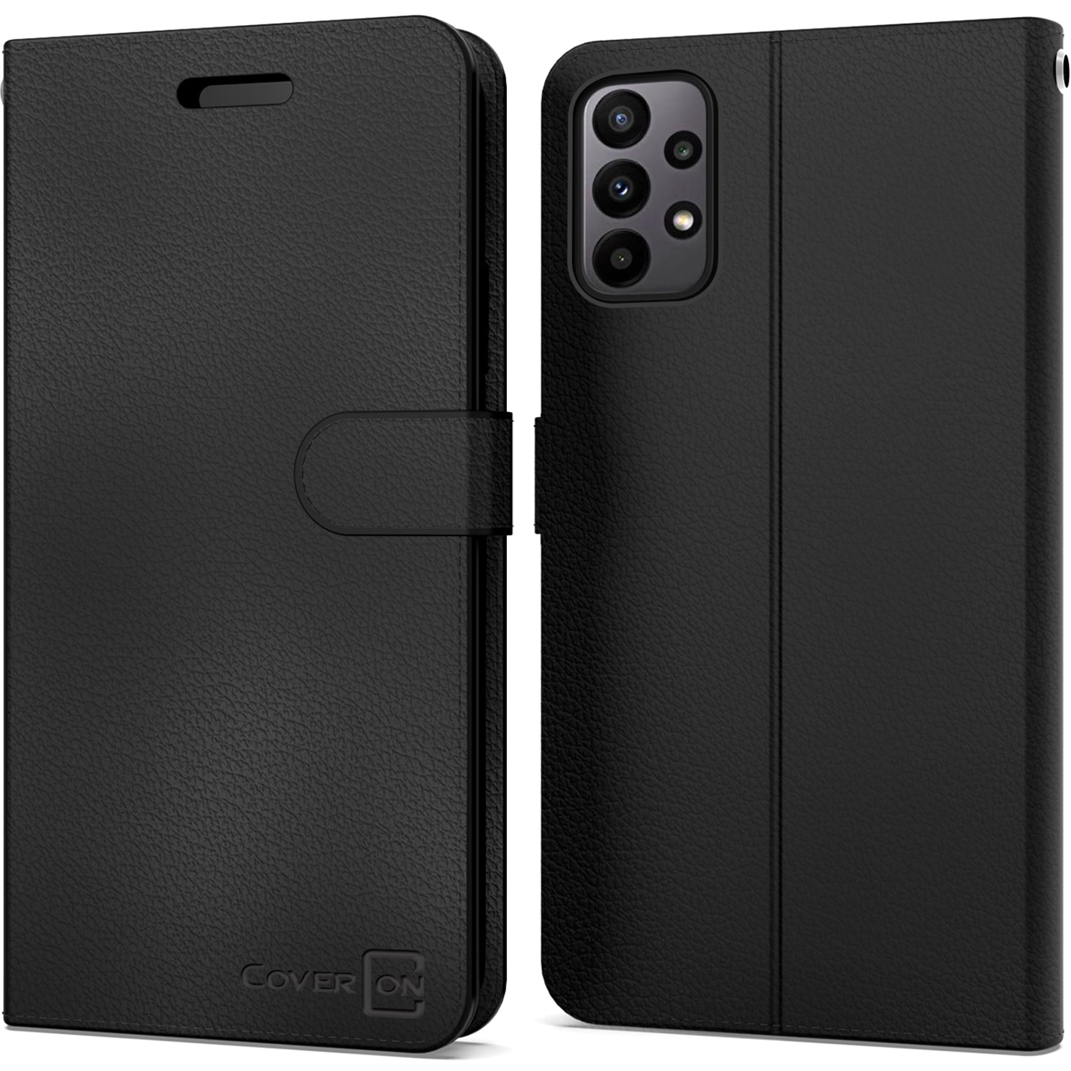 CoverON Samsung Galaxy A23 5G Vegan Leather Case, RFID Blocking, 6-Card ...