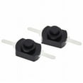 Kairuite 10x 1A 30V DC 250V Black Latching On Off Mini Torch Push ...