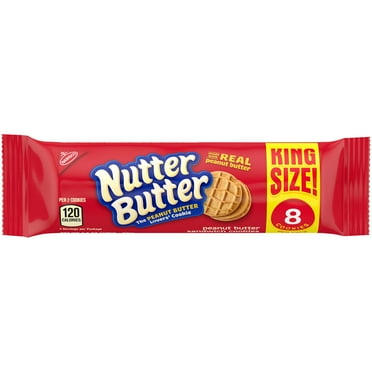 Nutter Butter Fudge Covered Peanut Butter Sandwich Cookies, 7.9 oz ...