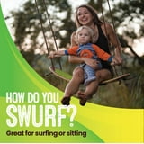 Swurfer The Original Stand up Surfing Swing, Wooden Outdoor Swing for ...