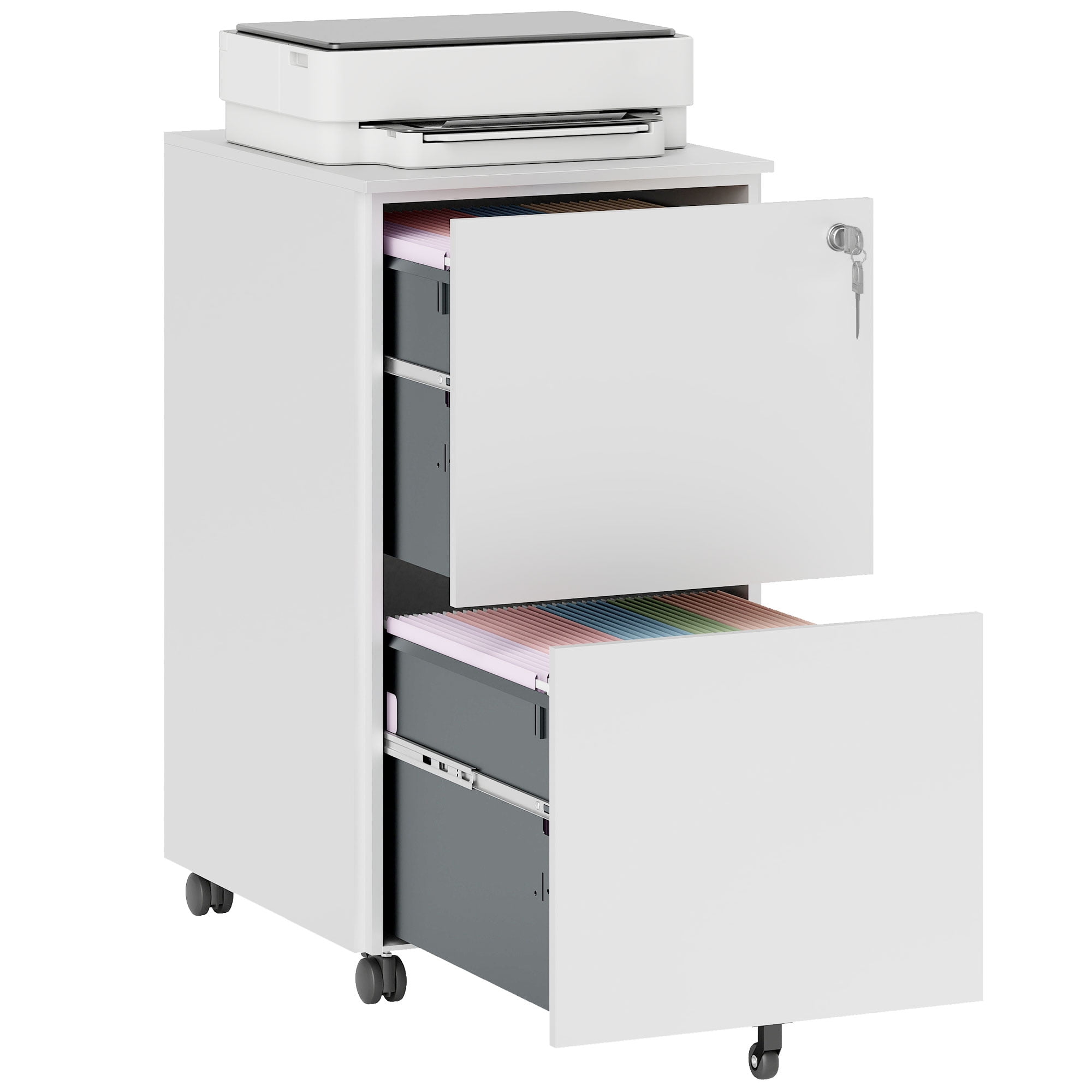 Click here for Vinsetto Steel File Cabinet With Lock Hanging Bar... prices