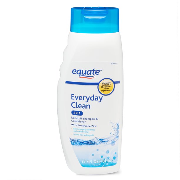 Equate Dandruff Relief 2-in-1 Shampoo Plus Conditioner, Everyday Clean ...