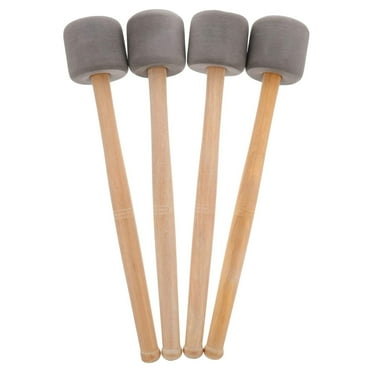 Innovative Percussion FB1 Hard Marching Bass Drum Mallets w/ Heartwood ...
