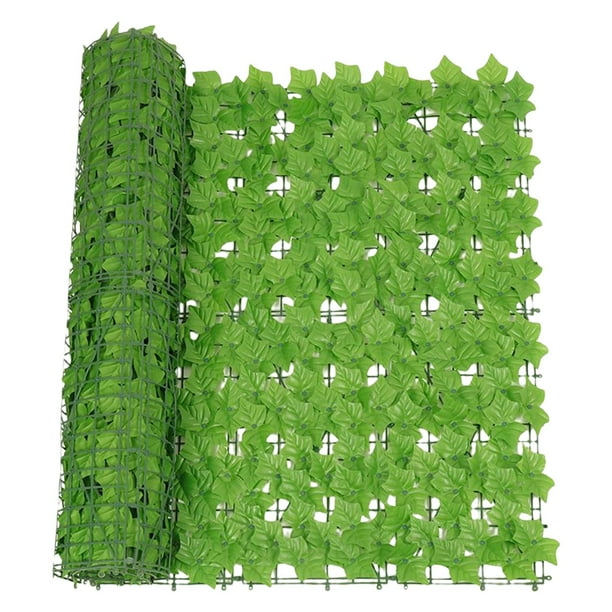 Faux Leaf Privacy Screen Wall Screen for Wedding Bar Party Backdrop ...